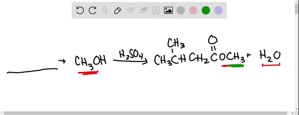 SOLVED: Draw a structural formula for the missing organic product in ...