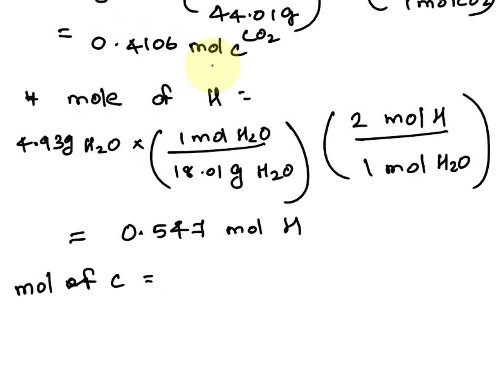 SOLVED: When 4.361 grams of a hydrocarbon, CxHy, were burned in a ...