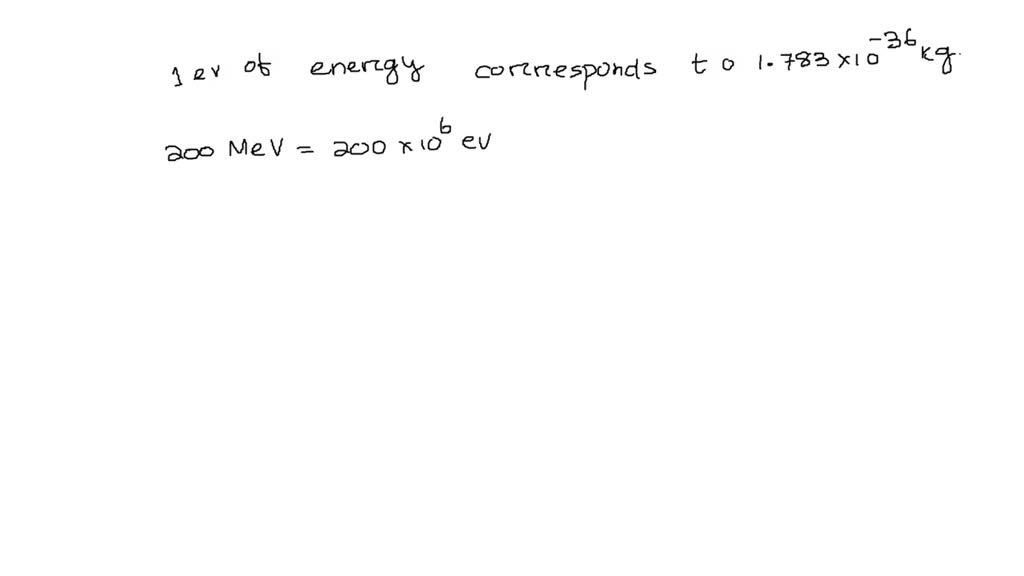 SOLVED: If 200 Mev are released per fission of 235U, find the energy ...
