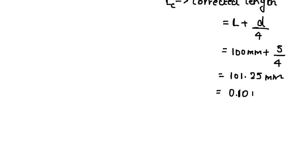 SOLVED: A D=5 mm and L=10 cm aluminum fin (K=240 W/mÂ°C) is attached to ...