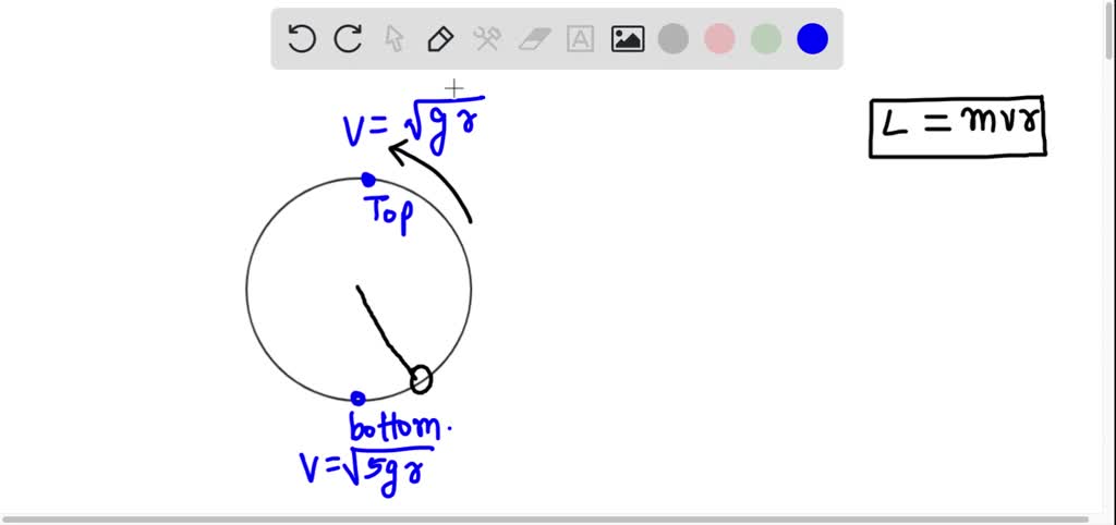 SOLVED: A ball attached to the end of a string is swung in a vertical circle. The angular ...