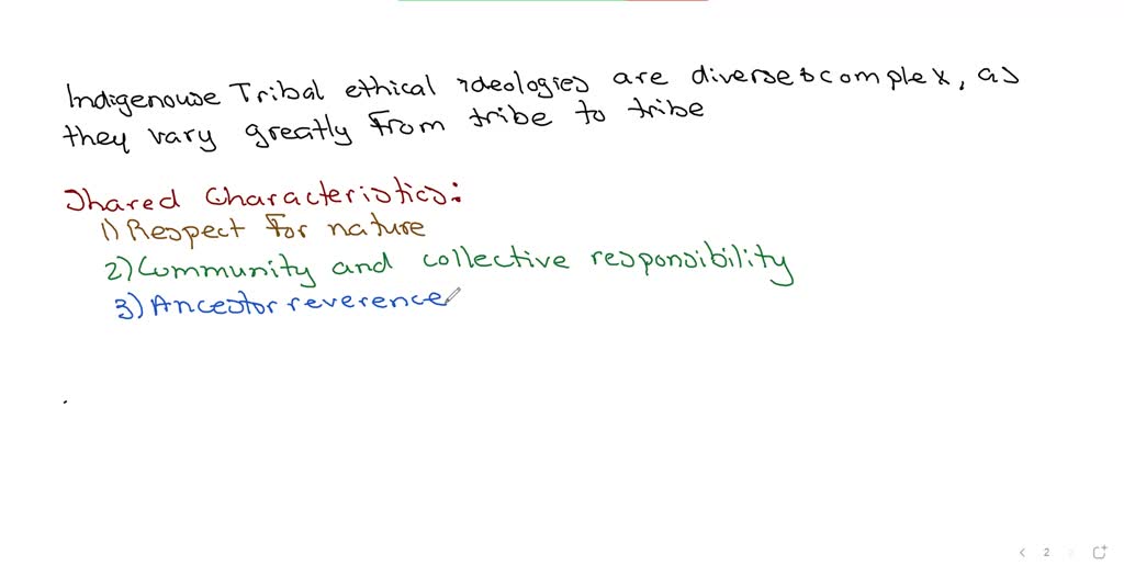 1. Describe the difference between Western, Eastern, and Indigenous ...