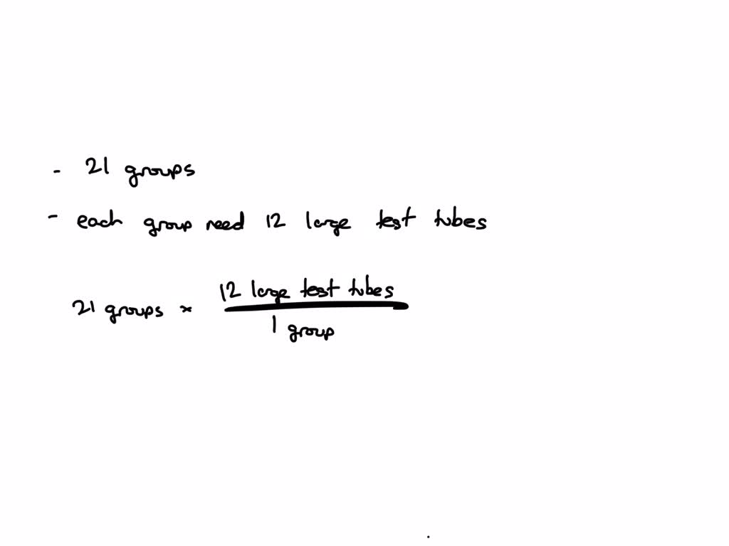 SOLVED: For a lab experiment there are 21 groups of 3 students. Each ...