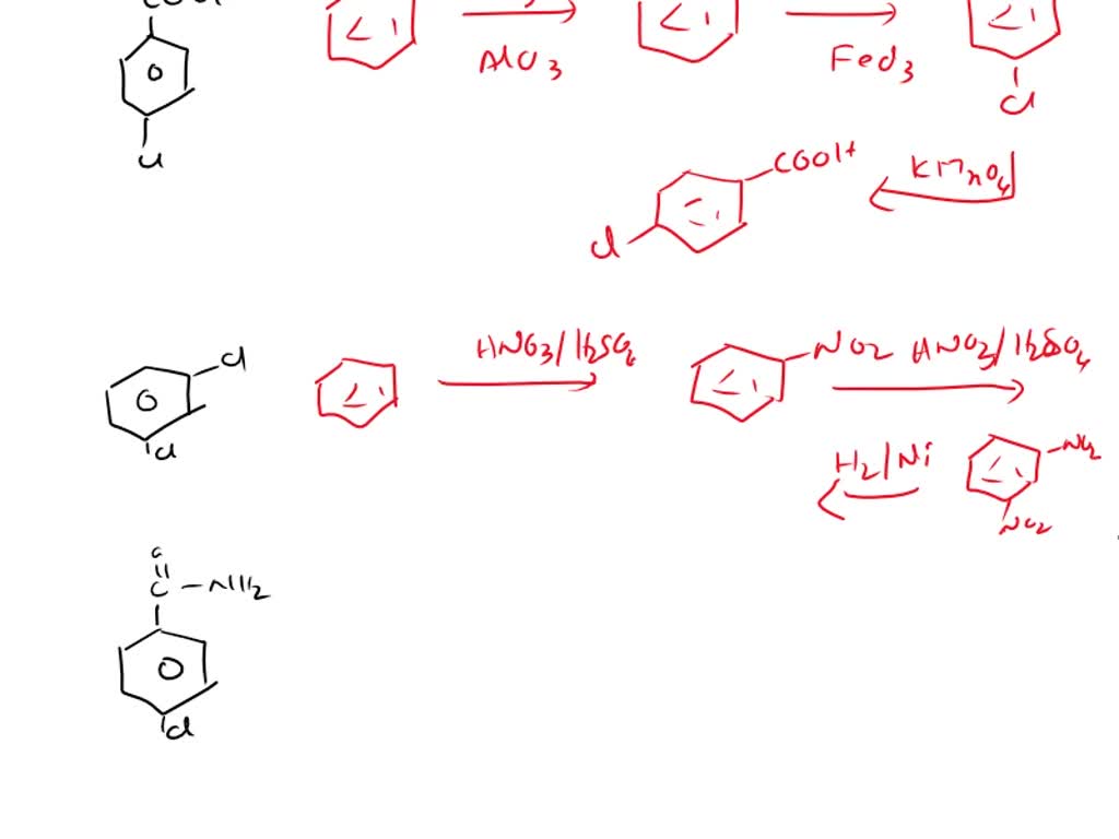 SOLVED: 2. (18.8-18.9) Show the mechanism (push electrons) for the ...