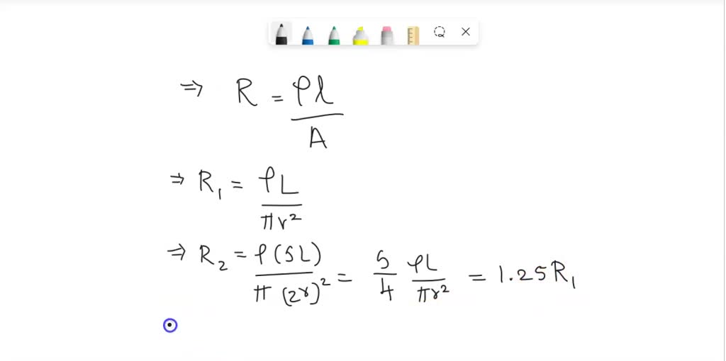 SOLVED: Three cylindrical wires are made of the same material. Their ...