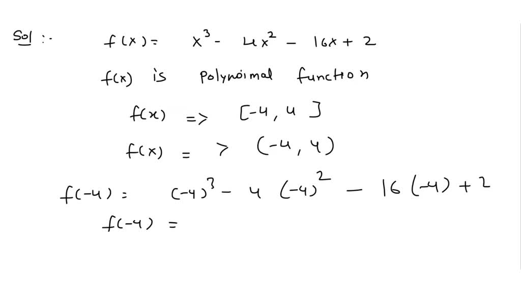SOLVED: Content attribution Question Using Rolle's theorem for the ... SOLVED: Content attribution Question Using Rolle's theorem for the ...