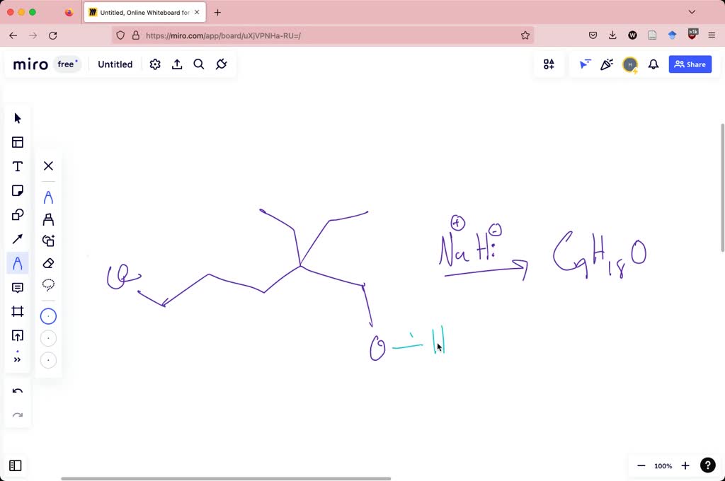 SOLVED: When 5-chloro-2,2-diethyl-1-pentanol is treated with NaH ...