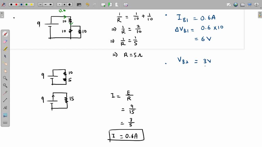 SOLVED: Part L;Series Circuit Build the following circuit: Draw an ...