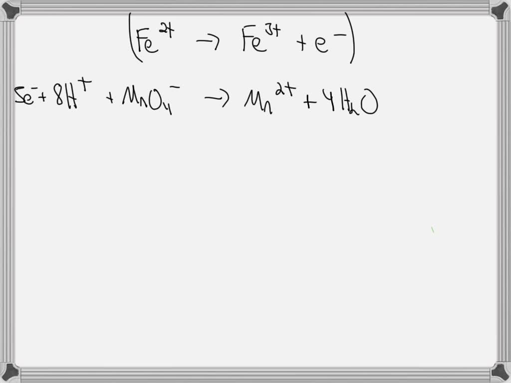 SOLVED: Balance the following ionic equation. What is the coefficient ...