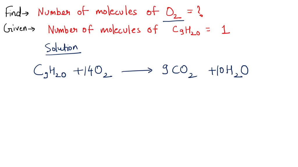 SOLVED: To burn 1 molecule of C6H12 to form CO2 and H2O (complete combustion), how many ...