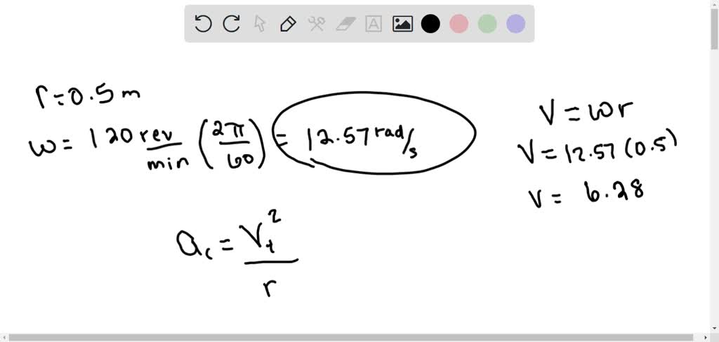 SOLVED: a stone is tied to one end of a string and whirled in a horizontal circle of radius 0.5m ...