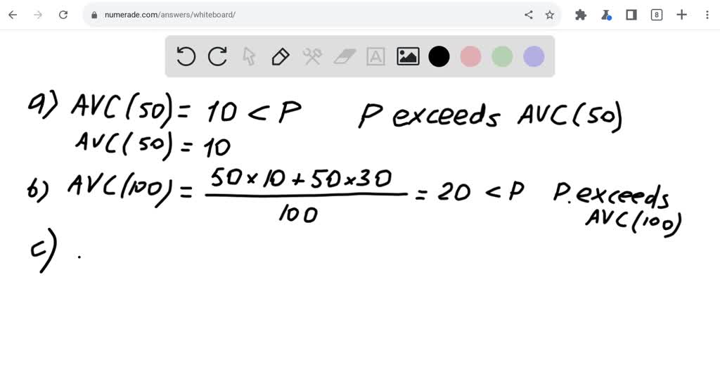 SOLVED: a. In a competitive industry, the market-determined price is 12. For a firm currently ...