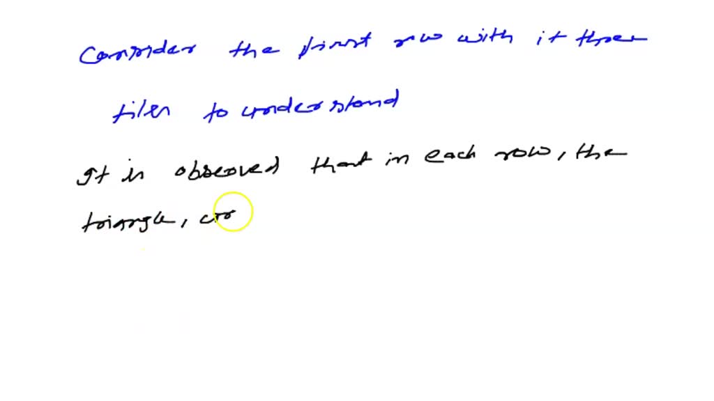 SOLVED: Which tile is missing? 8. Which tile is missing? - a b. a