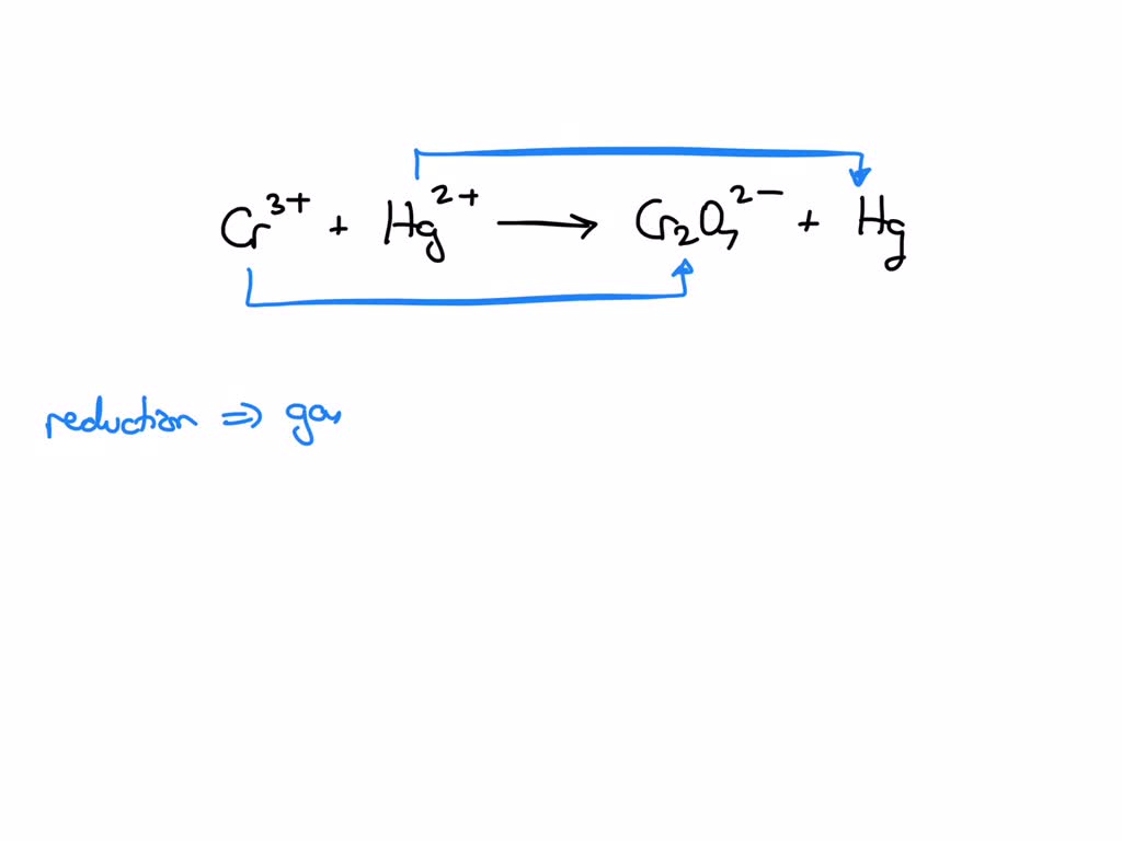 SOLVED: The following skeletal oxidation-reduction reaction occurs under acidic conditions ...