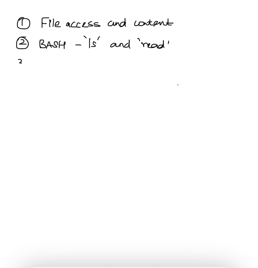 Solved Use Bash To Create A Simple Script Programming Which Manipulates Manages And Analyzes 8770