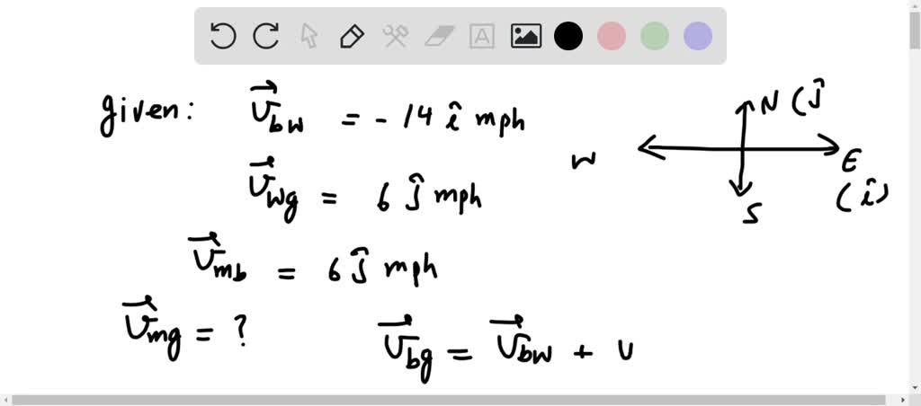 Solved 7 A Boat Is Traveling Upstream At 14 Mph With Respect T0 A