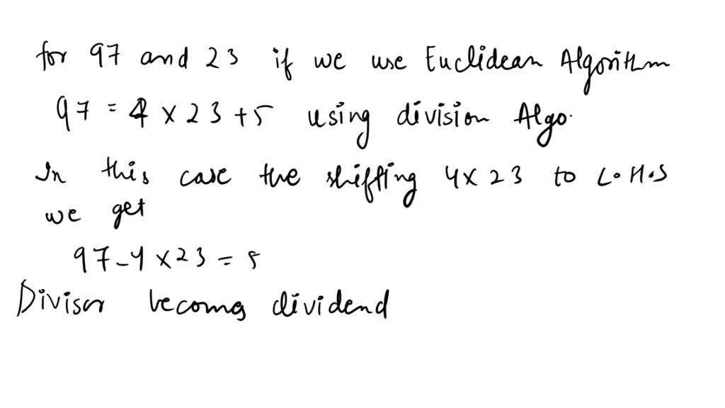 Solved The Greatest Common Divisor Gcd Of Two Values Can Be Computed Using Euclids Algorithm