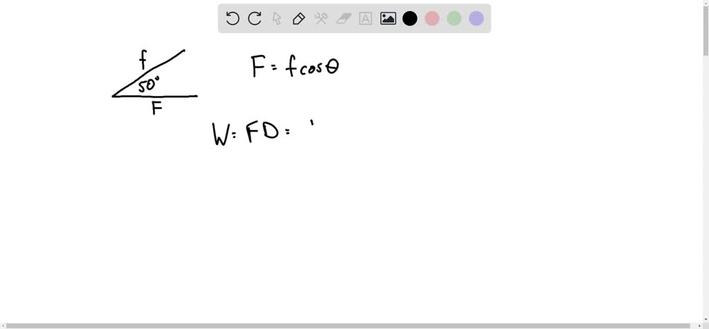 SOLVED: A heavy object is pulled 30 feet across a floor, using a force ...