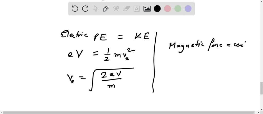 Solved Electrons Mass M Charge E Are Accelerated From Rest Through