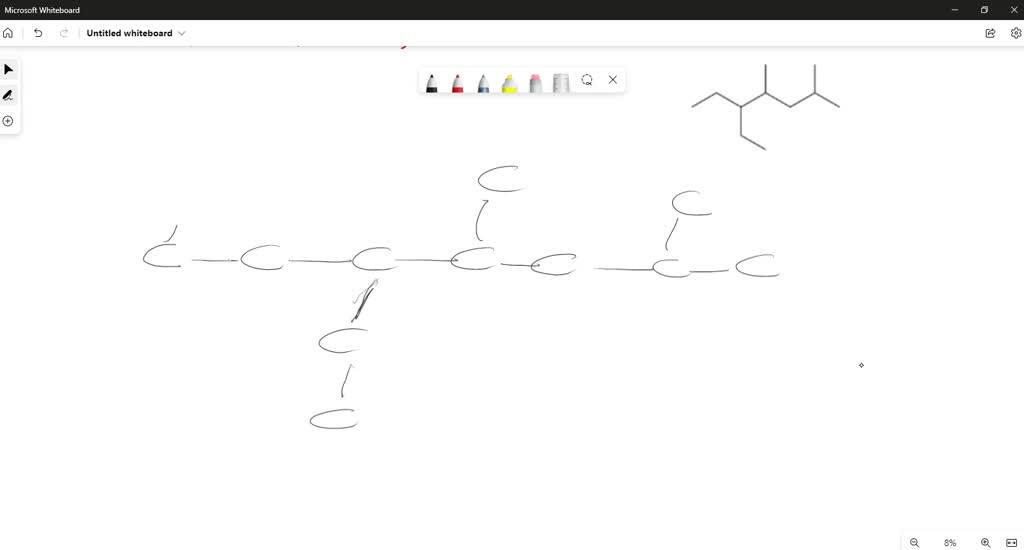 SOLVED: Draw the expanded, or complete, structural formula for the ...