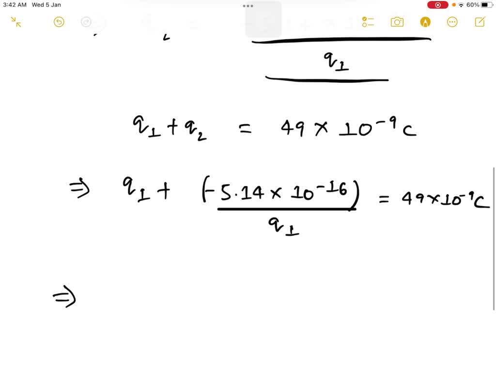 SOLVED Two Point Charges 2 86cm Apart Have An Electric Potential