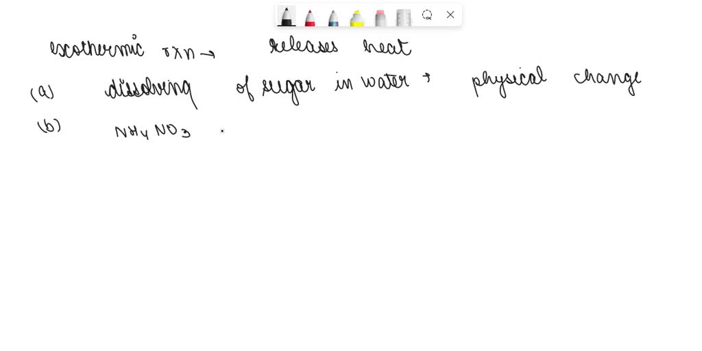 SOLVED: Please I really need help!!!!!!! Which example is an exothermic ...