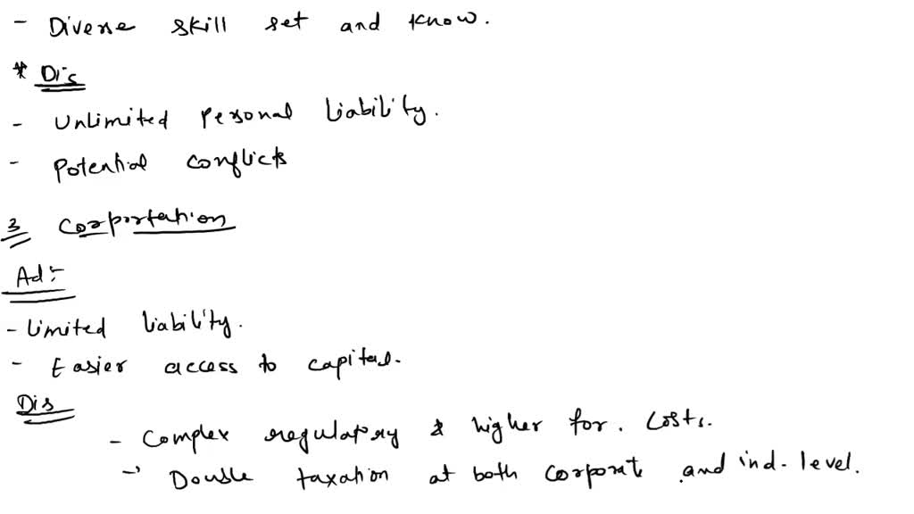 SOLVED: Explain how the following types of business entities are ...