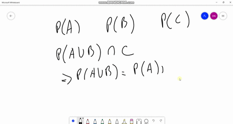SOLVED:A ∩B and A ∪B