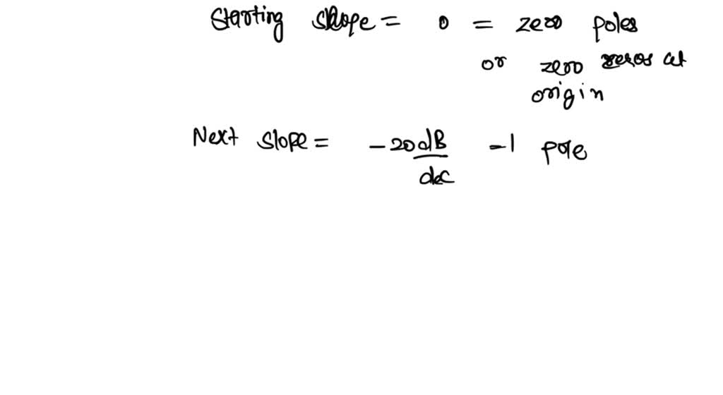 SOLVED: Using the Bode plot shown below, estimate the frequency response to the following inputs ...