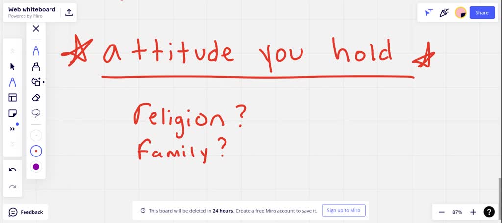 Write five sentences using verbs that express attitude and verbs of belief