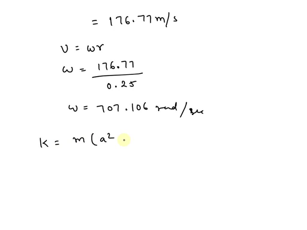 SOLVED: Estimate how much kinetic energy can be stored in a spinning ...