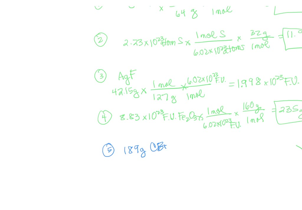 SOLVED: Use dimensional analysis to perform the following calculations. SHOW ALL YOUR WORK ...