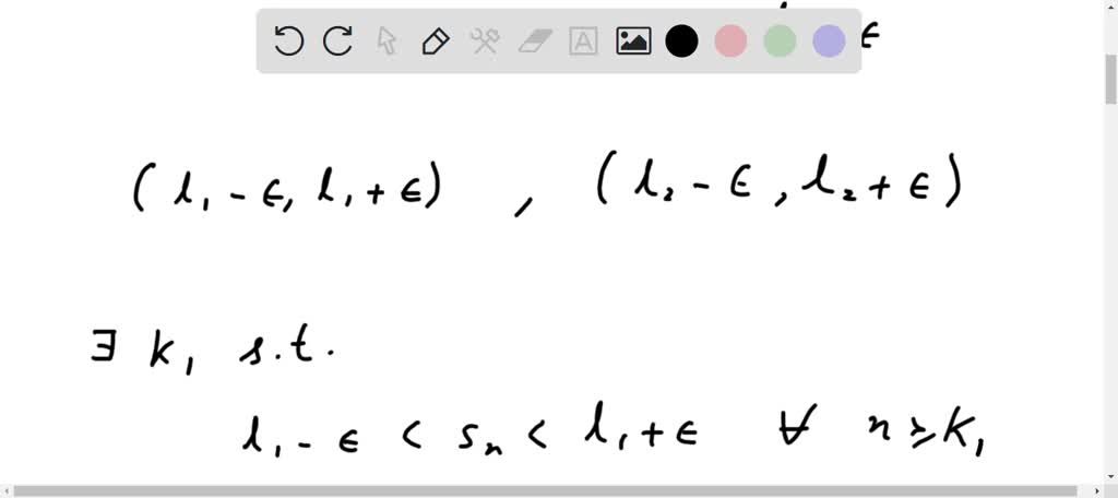 SOLVED: 5. Prove that every convergent sequence has unique limit SOLVED: 5. Prove that every convergent sequence has unique limit