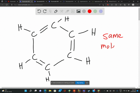 Aromatic Compounds Skeletal Models of Benzene 5. Are these benzene ...