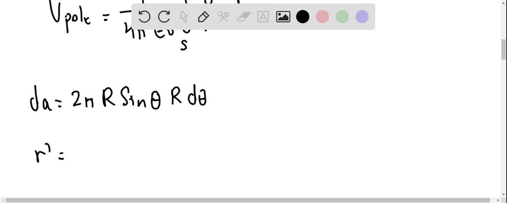 SOLVED: 2. Potential difference, AV (20 points) An inverted hemispherical bowl of radius R ...