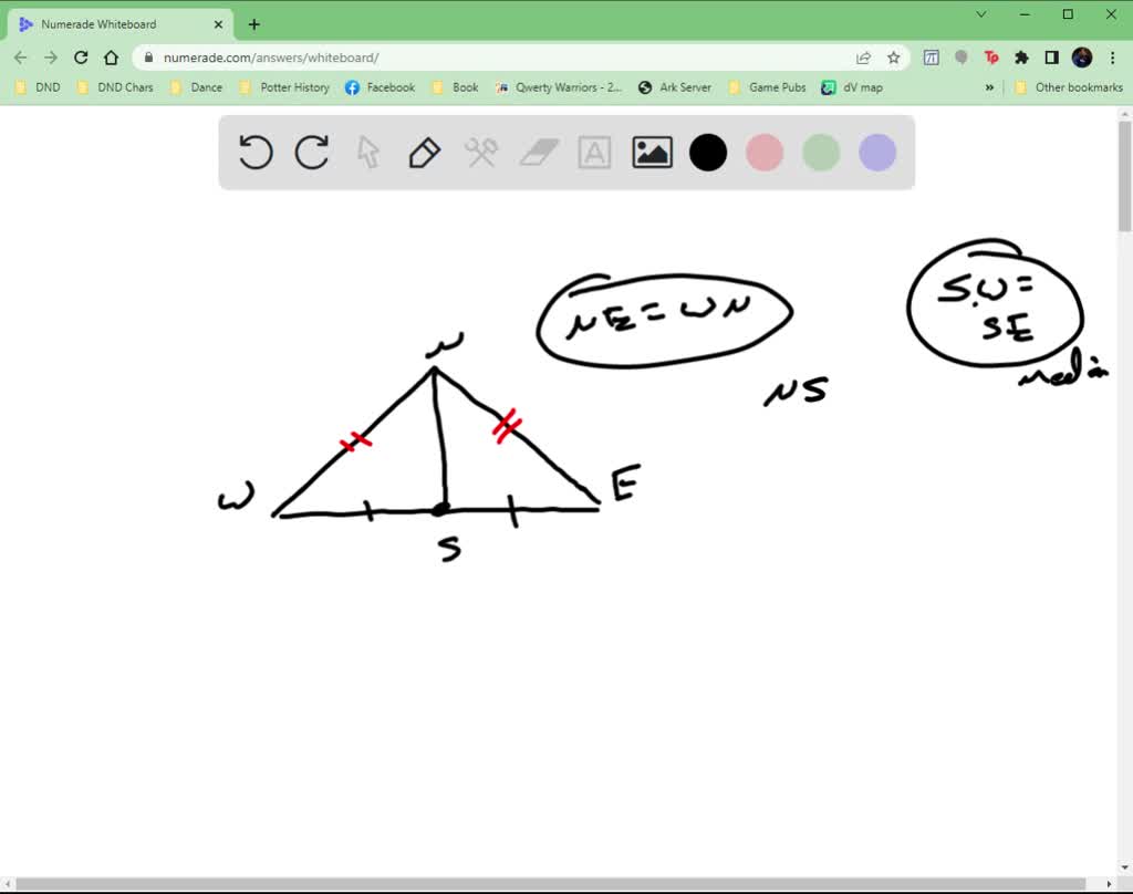SOLVED: An auxiliary line segment has been added to the figure. Complete this flowchart proof of ...