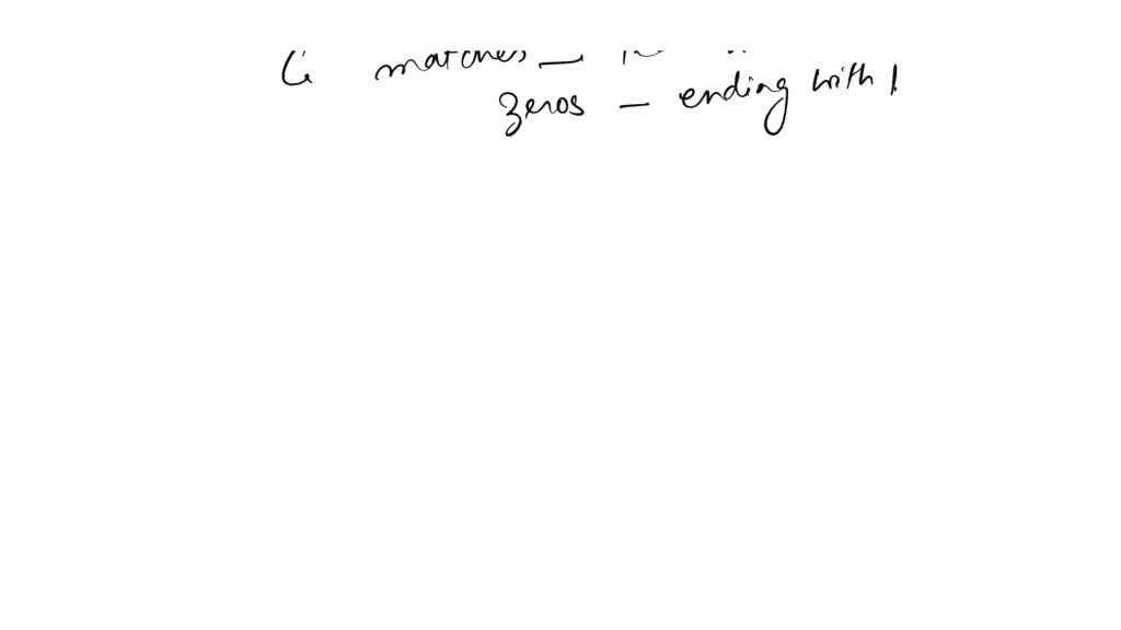 Solved Find A Regular Expression For Language A Binary String Ww Does Not Contain Substring 0267
