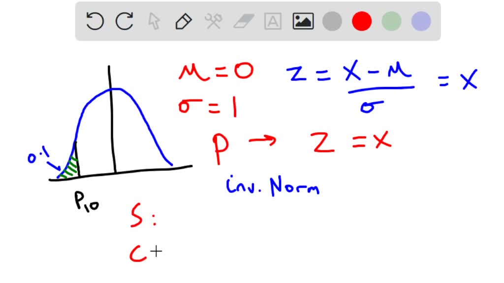 SOLVED: Suppose a random variable X has normal distribution with mean 10 and standard deviation ...