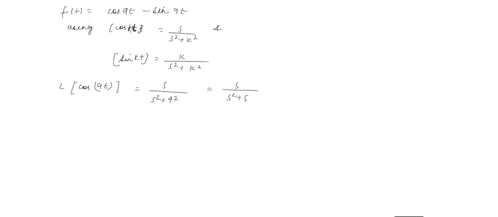 SOLVED: 'Consider the Laplace Transform of f (t) = t-1/2 This Transform ...