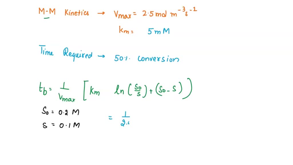 SOLVED: Use Levenspiel's plot method to calculate the reactor volumes ...