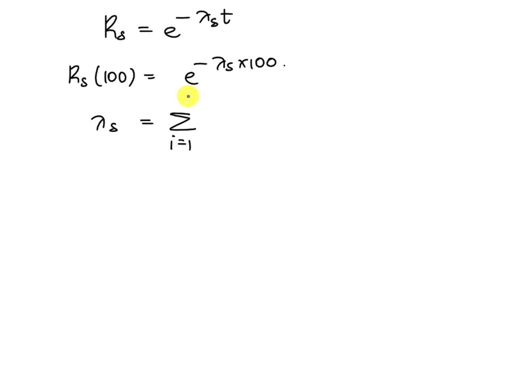 SOLVED: Consider a four-component system of which the components are independent and identically ...