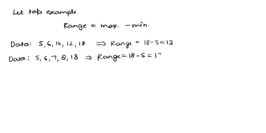 Solved What Is One Disadvantage Of Using The Range To Describe A Set Of Data A There Are No