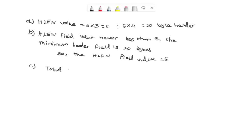 SOLVED: A data packet that conforms to the Internet Protocol (IP) specification is called an IP ...