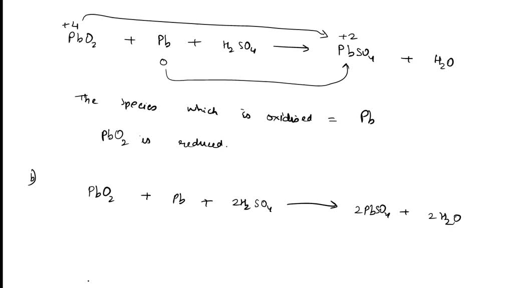 SOLVED: The lead/acid battery used in automobiles consists of six cells ...