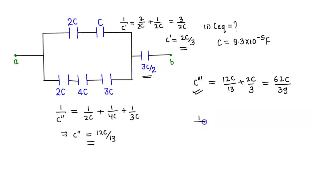 SOLVED: You want to determine the energy stored in a capacitor for ...