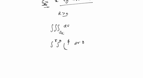 9. Use a triple integral to find the volume of a sphere of...
