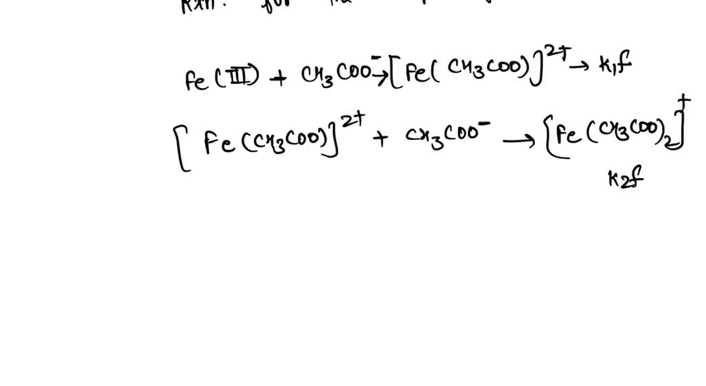 SOLVED: Iron in the form of Fe (III) can be determined by titrating ...