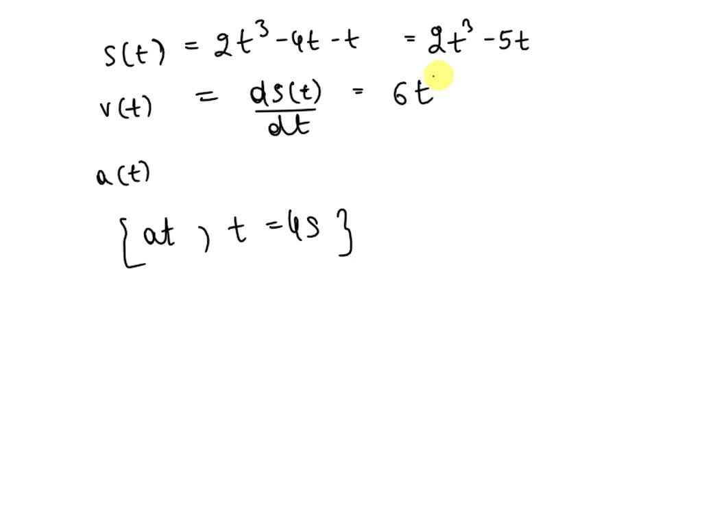 Solved The Position Function Of A Particle Is Given By S T 2t 3 4t T