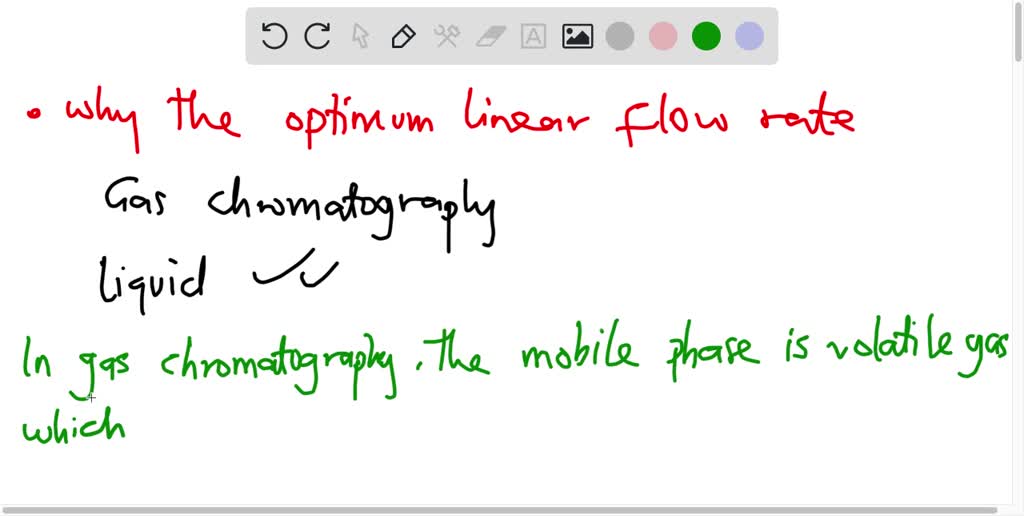 SOLVED: 21-4. Suggest a reason why the optimum linear flow rate is much ...