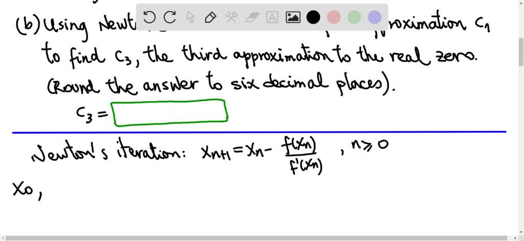SOLVED: For the function, do the following. f(x) interal- (1, 2). Let C1 (a) Use the ...
